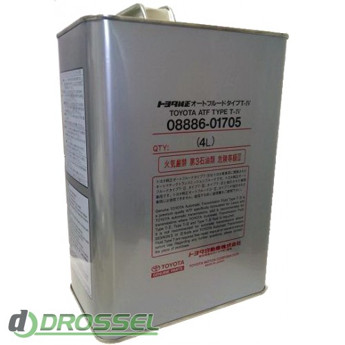 Оригинальная жидкость для АКПП Toyota ATF Type T-IV 00279-000T4, 08886 ...
