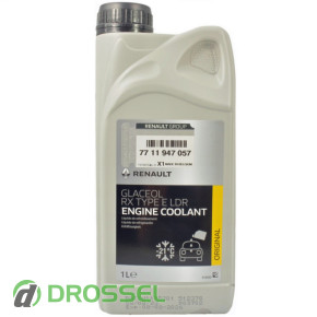 Оригинальная охлаждающая жидкость (антифриз) Renault Glaceol RX Type E ...